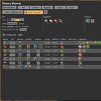 Factory Planner - Factorio Mods