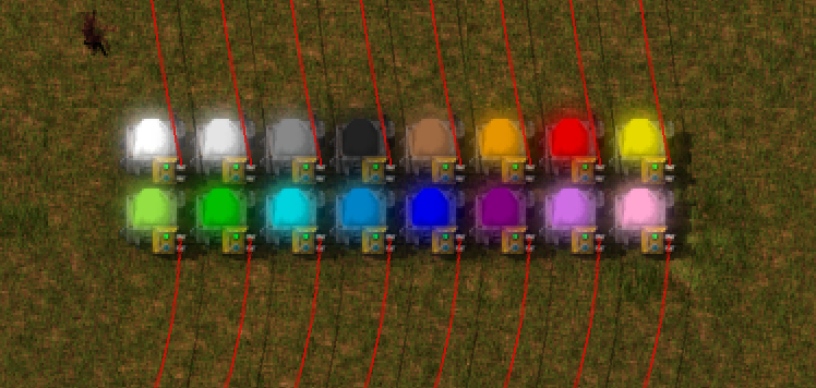 Why do lamps with black and grey signals display white, instead of ...