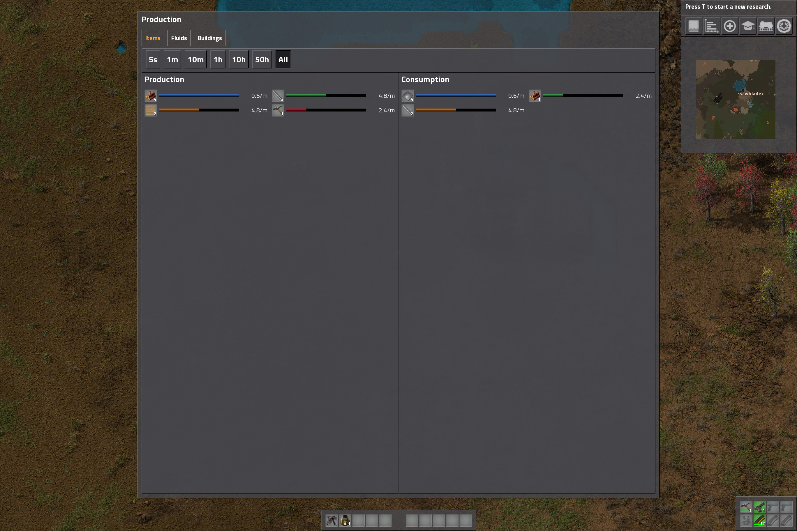 New Mod- Better Hand Consumption And Entity Mining Tracking! Track all ...