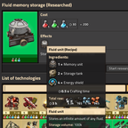 Fluid Memory Storage - Factorio Mods